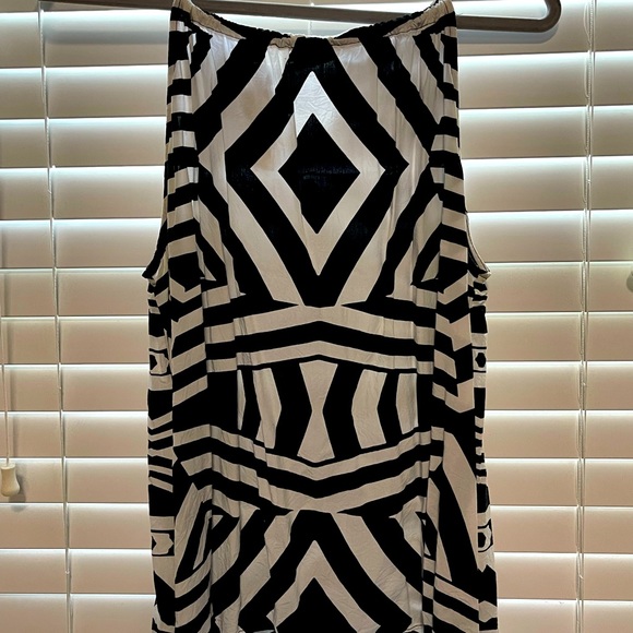 crown & ivy | Tops | Womens Xl Black And White Crown Ivy | Poshmark